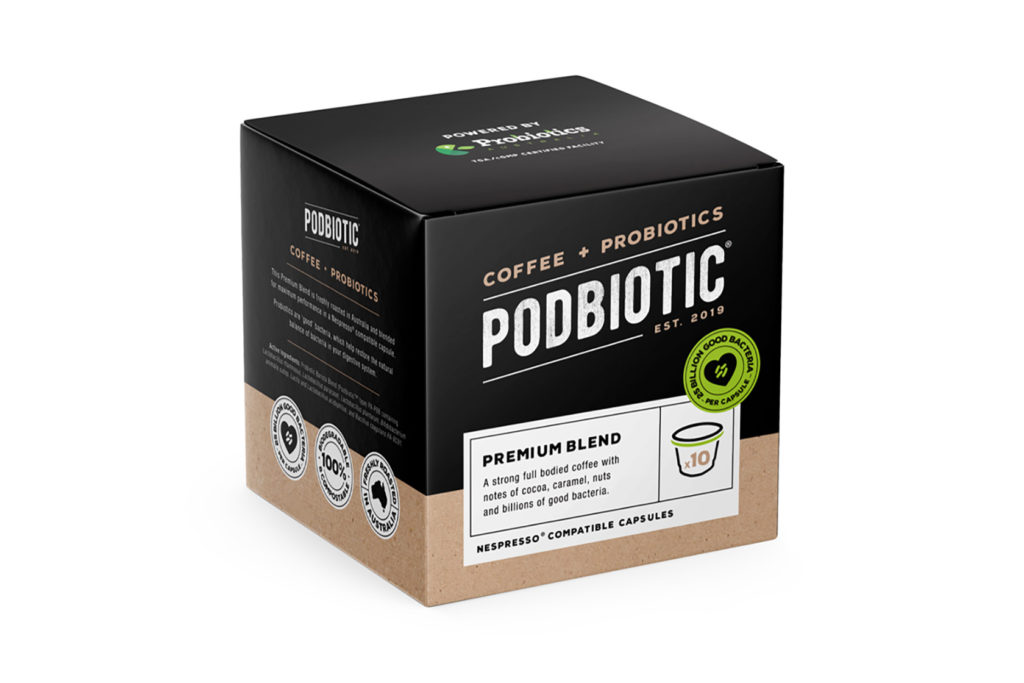 Podbiotic probiotic coffee capsules to launch at Host Milano - BeanScene