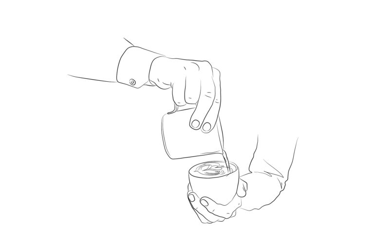 How to texture milk and perform the perfect pour - BeanScene