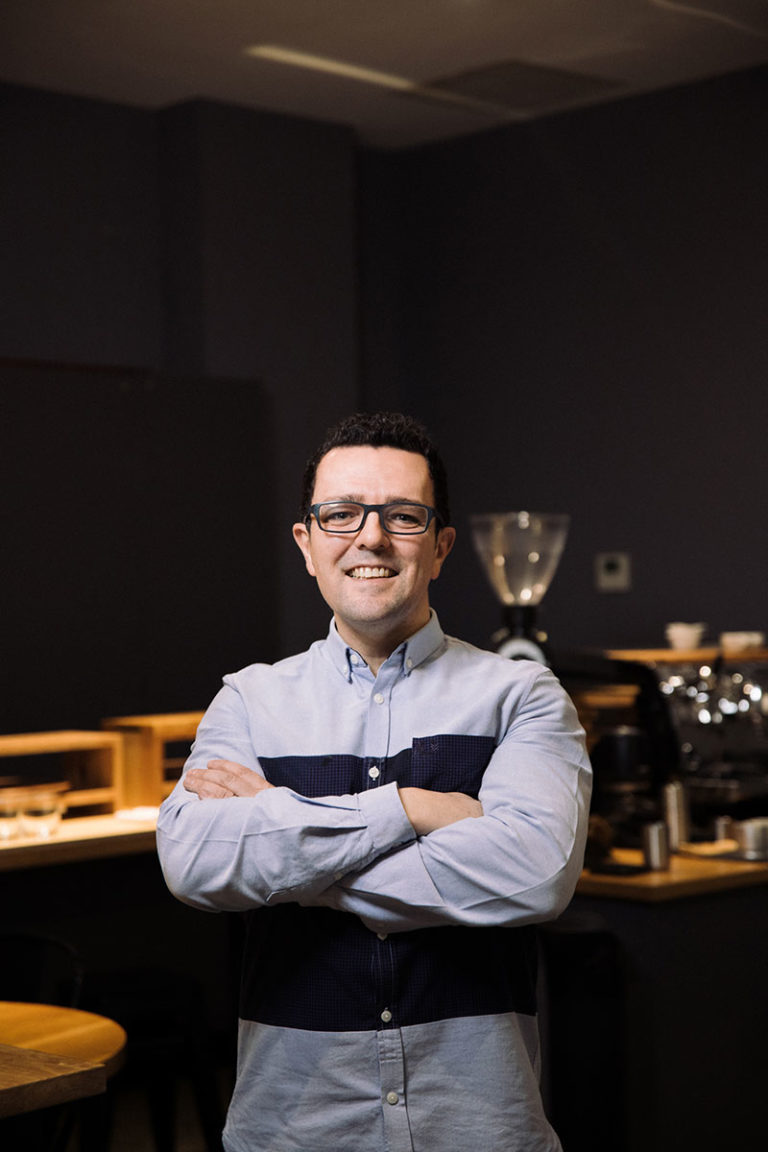 David Makin of Axil Coffee climbs to the top - BeanScene
