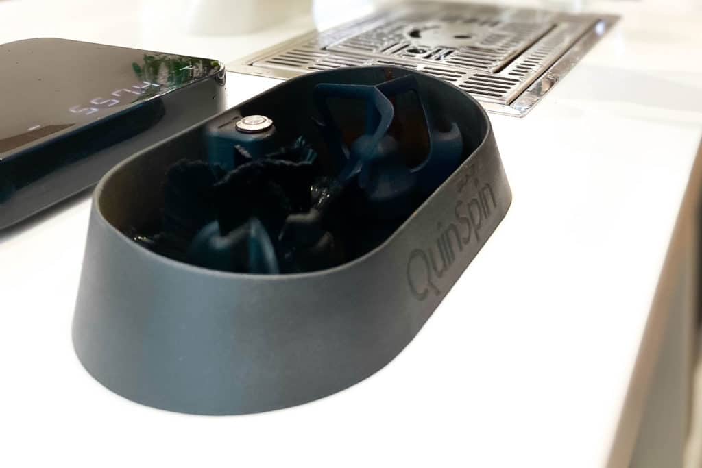 Quinspin revolutionises portafilter cleaning - BeanScene