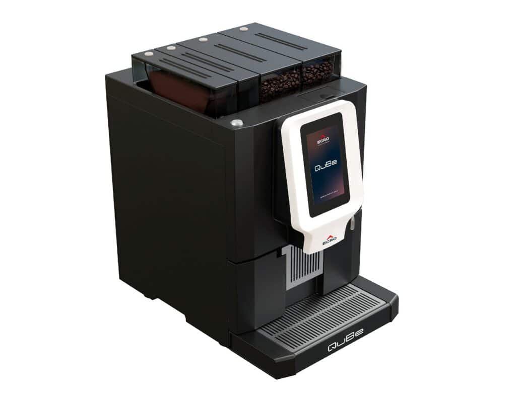 Egro unveils automatic compact coffee machine QuBe - BeanScene