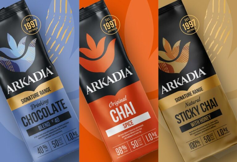 Arkadia unveils new packaging - BeanScene